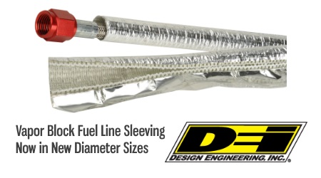 DEI Vapor Block Fuel Line Sleeving Now Available in New Diameter Sizes ...