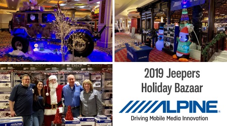 Alpine Connected with Jeepers at Holiday Bazaar in Atlantic City ...
