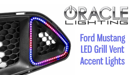 Oracle Lighting Announces New Ford Mustang LED Grill Vent Accent Lights ...