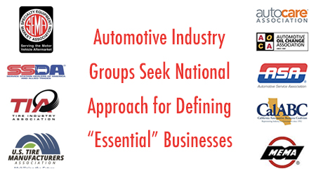 Automotive Industry Groups Seek National Approach for Defining ...