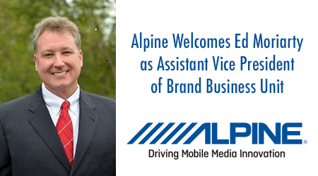 Alpine Welcomes Ed Moriarty as Assistant Vice President of Brand ...