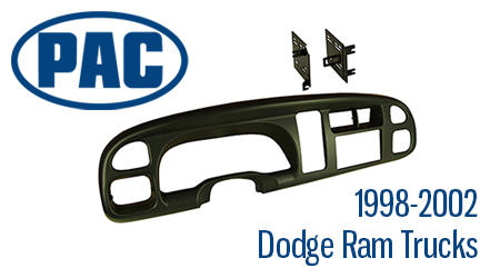 PAC Offers First Double DIN Dash Kit for Older Dodge Ram Trucks ...