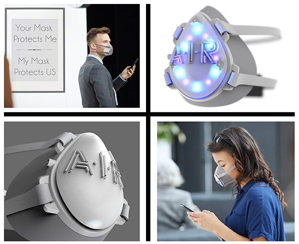 Oracle Lighting’s A.I.R. Solo Virus Killing UV-Light Face Mask Is Now ...