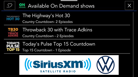 Volkswagen to Offer SiriusXM with 360L in 2021 Model Year Vehicles ...