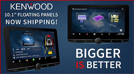 KENWOOD Ships Revolutionary 10.1” ULTIMATE Display Floating Panel ...