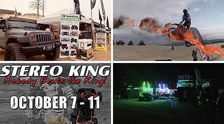 Stereo King on the Dunes at the UTV Takeover | 12VoltNews.com