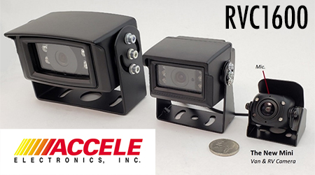 Accele Electronics Camera Provides Universal Solution for Vans and RVs ...