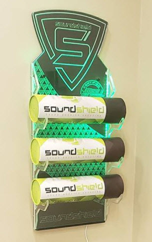 Soundshield Offers New Showroom Wall Display | 12VoltNews.com