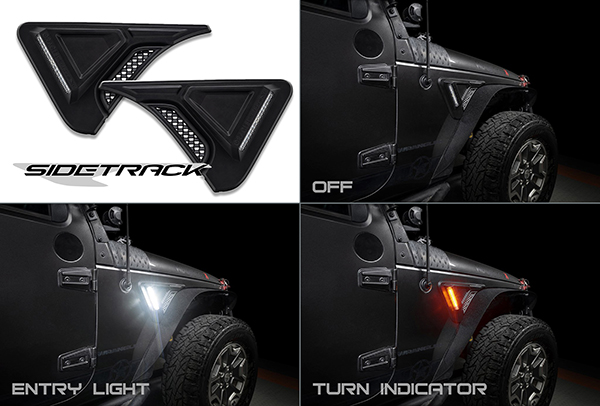 Oracle Lighting Features New Sidetrack LED Lighting System for Jeep ...