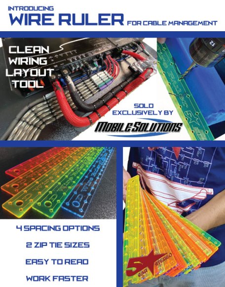 Mobile Solutions Introduces Wire Management Tool | 12VoltNews.com