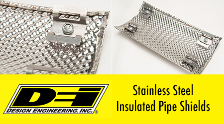 Design Engineering Releases Stainless Steel Insulated Pipe Shields ...
