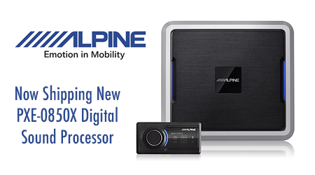 Alpine Electronics Now Shipping the New PXE-0850X Digital Sound ...