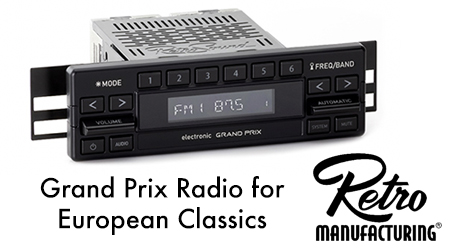 Retro Manufacturing Introduces the Grand Prix Radio for European ...