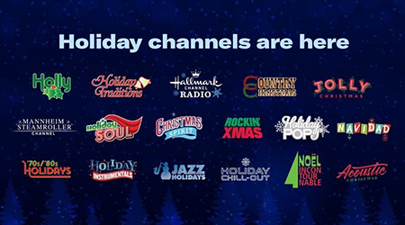SiriusXM Spreads Holiday Cheer with Launch of Most Holiday Music ...