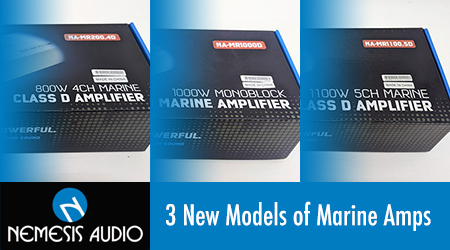 Nemesis Audio Releases 3 New Models of Marine Amps | 12VoltNews.com