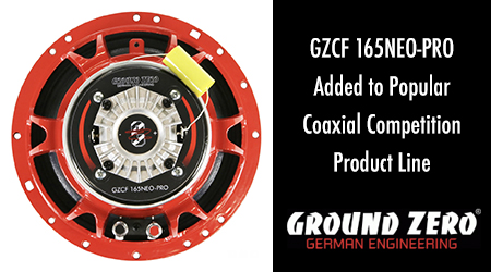 Ground Zero Car Audio Adds to Popular Coaxial Competition Line ...