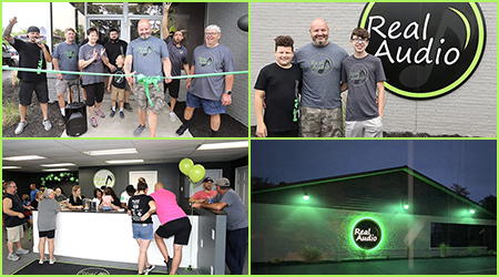 Real Audio Celebrated Expanding to a Larger Location with a Grand ...
