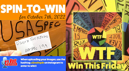 D’Sanz Tint N Zound Wins The USA Spec Prize on The Spin-To-Win Wheel ...