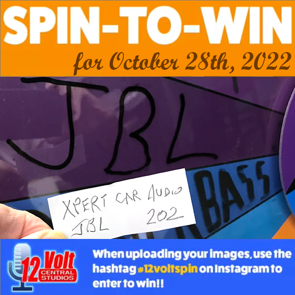 Xpert Car Audio Wins The JBL Prize on The Spin-To-Win Wheel 202 ...