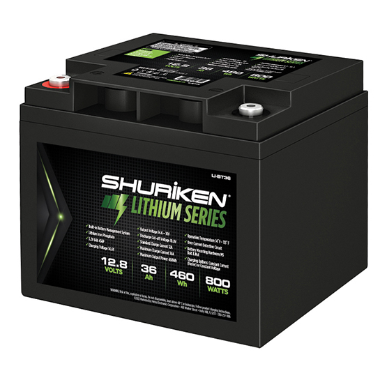 Shuriken to Launch Lithium Series Batteries at SEMA | 12VoltNews.com