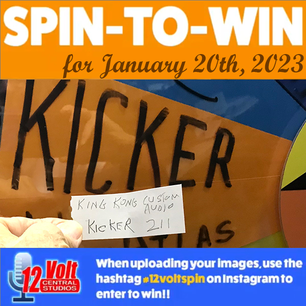 King Kong Custom Audio Wins KICKER Prize on The Spin-To-Win Wheel 211 ...
