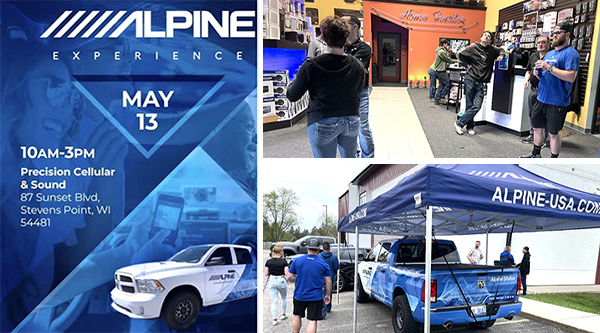 The Alpine Experience at Precision Cellular and Sound Was Very ...