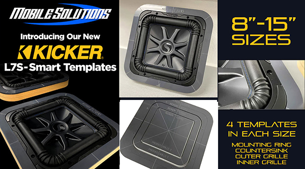Mobile Solutions Introduces KICKER L7 Solo-Baric Subwoofer Templates ...