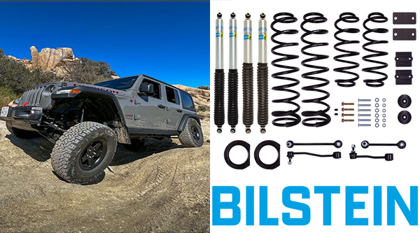 BILSTEIN Jeep Wrangler JL Lift Kit Boosts Performance for Rubicon ...