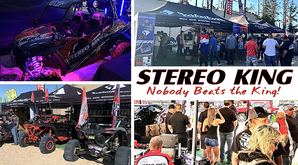 Stereo King on the Dunes at the UTV TakeOver 2023 | 12VoltNews.com