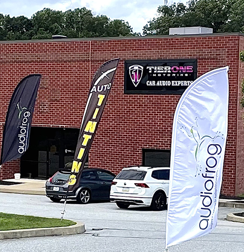 The Audiofrog Volvo C30 Demo Car Is on the Road at Tier One Motoring ...