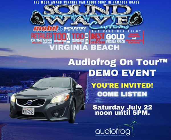 The Audiofrog Volvo C30 Demo Car Is on the Road at Tier One Motoring ...