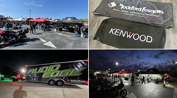 Audio Edge Joined KENWOOD and Rockford Fosgate at the 2023 Bikes, Blues ...
