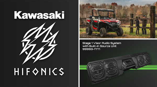 Bring the Concert to Life with OEM Kawasaki RIDGE Hifonics Audio ...