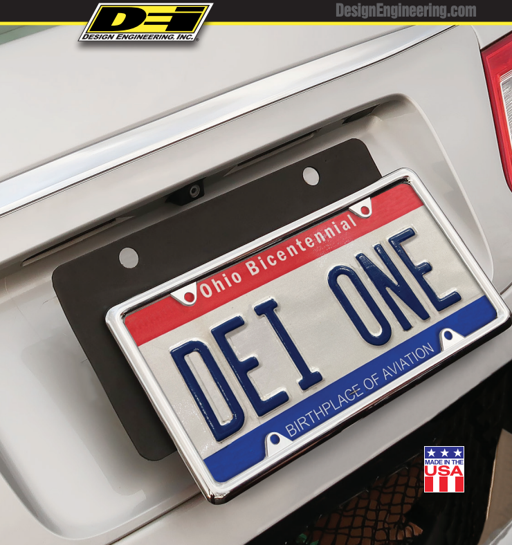Design Engineering, Inc. Introduces License Plate Pad: A Solution for ...