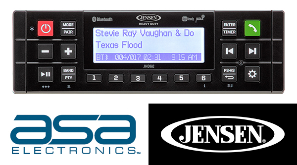 ASA Electronics Introduces JENSEN Heavy Duty’s New Robust Stereo Lineup ...