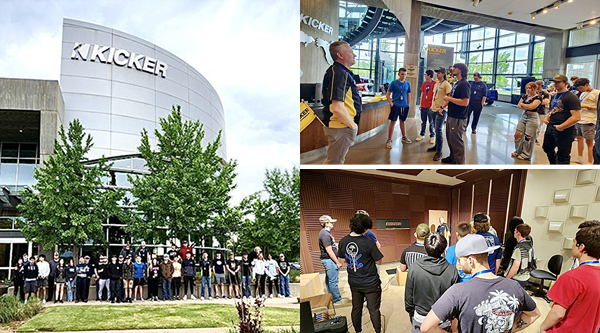 Franklin Tech Students Toured The KICKER World HQ in Stillwater, OK ...