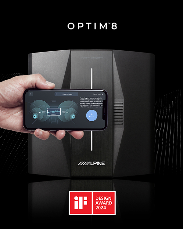 Alpine OPTIM8 Wins iF DESIGN AWARD 2024! | 12VoltNews.com