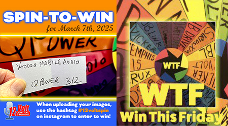 Voodoo Mobile Audio Wins The Q Power Prize On The 12volt Spin-To-Win ...