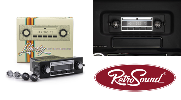RetroSound Releases Liberty DIN Radio – a Smart Solution for Cut ...