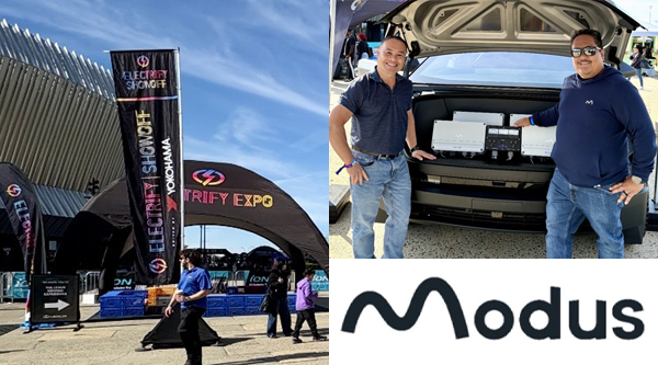 MODUS at the Electrify Expo at the Nassau Coliseum in New York ...