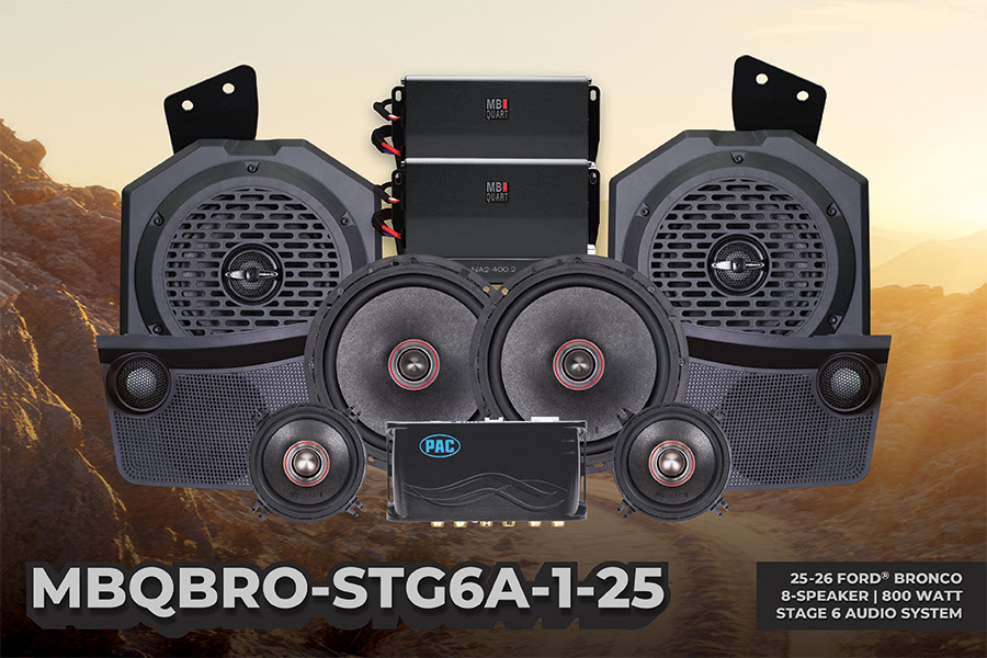 MB Quart’s Ford Bronco Tuned Audio Now Ready for 2025-2026 Vehicles ...