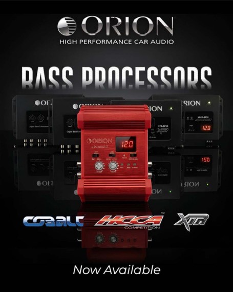 Orion Car Audio Launches New High-Output Bass Processor Line ...