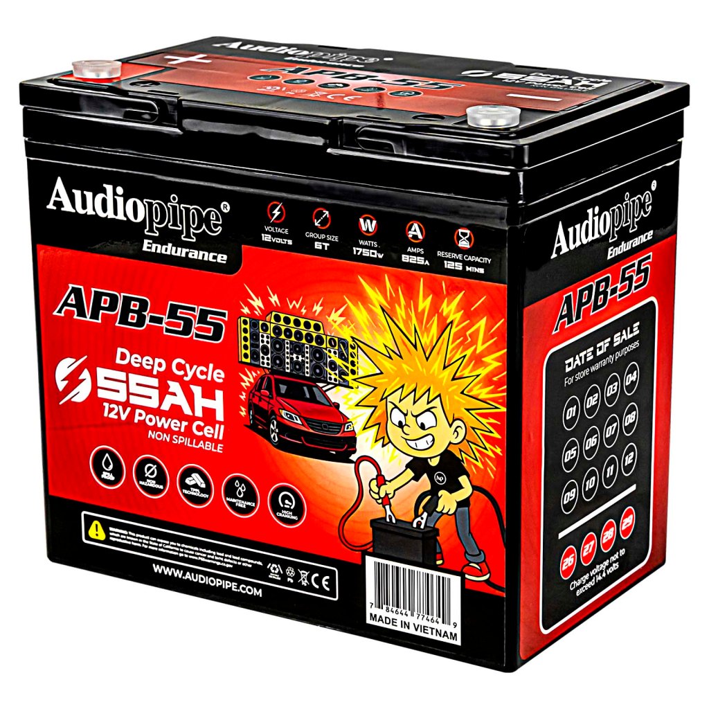 Audiopipe Introduces The New APB Series AGM Battery Line | 12VoltNews.com
